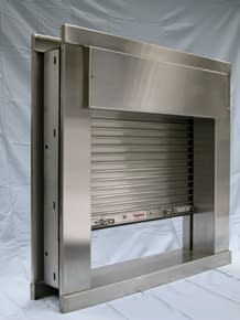 Roll Up Door, Borrowed light, Split Frame, Integral Frame Shutter